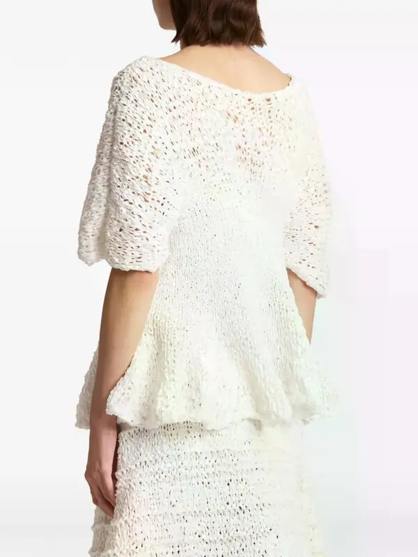 Khaite Mathilde Top - White
