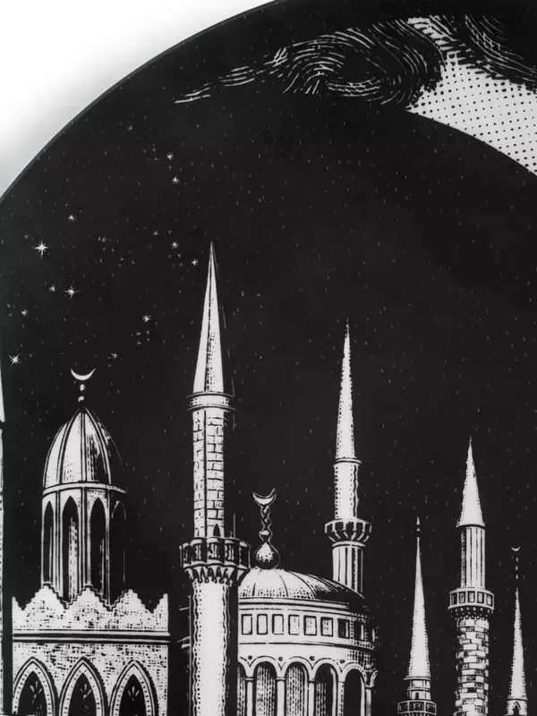 FORNASETTI Tema E Variazioni N.406 Wall Plate