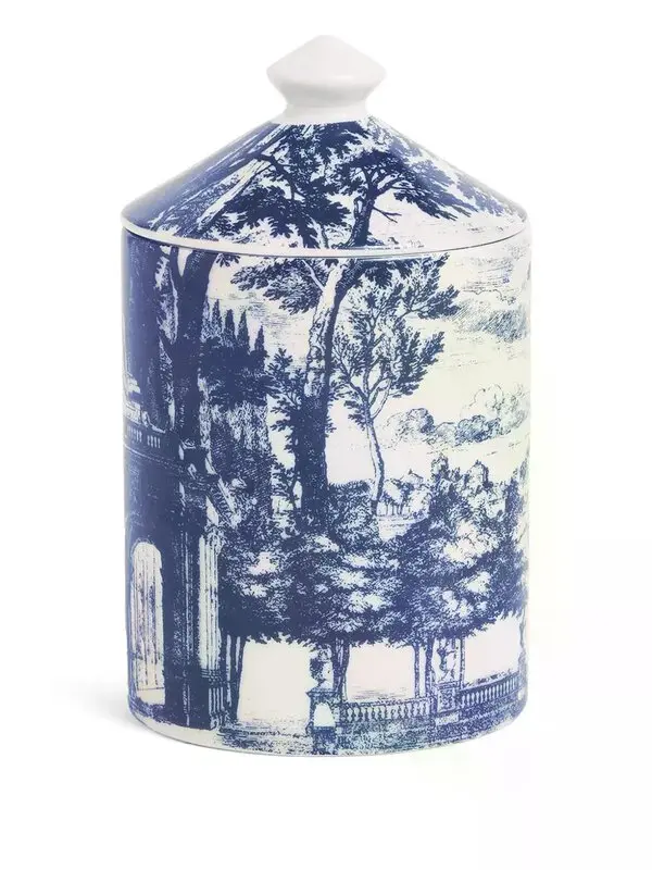 FORNASETTI Se Poi Giardino Settecentesco Giardino Segreto Candle - Blue