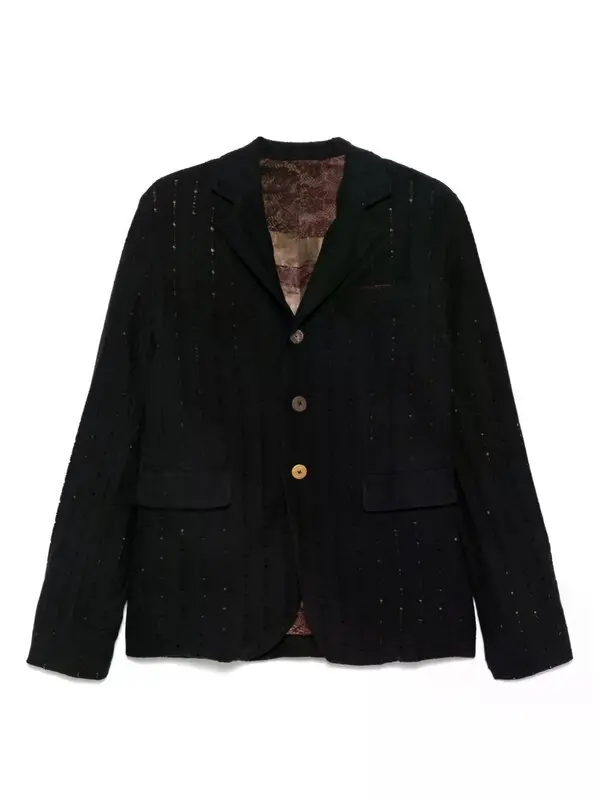 CHIAHUNG SU Distressed Blazer