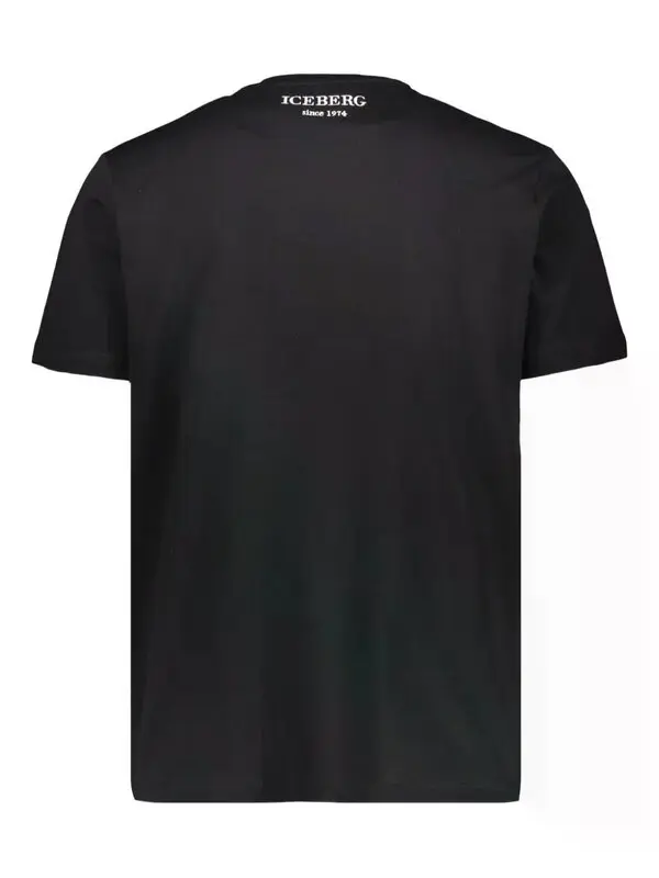 Iceberg Cotton T-shirt - Black