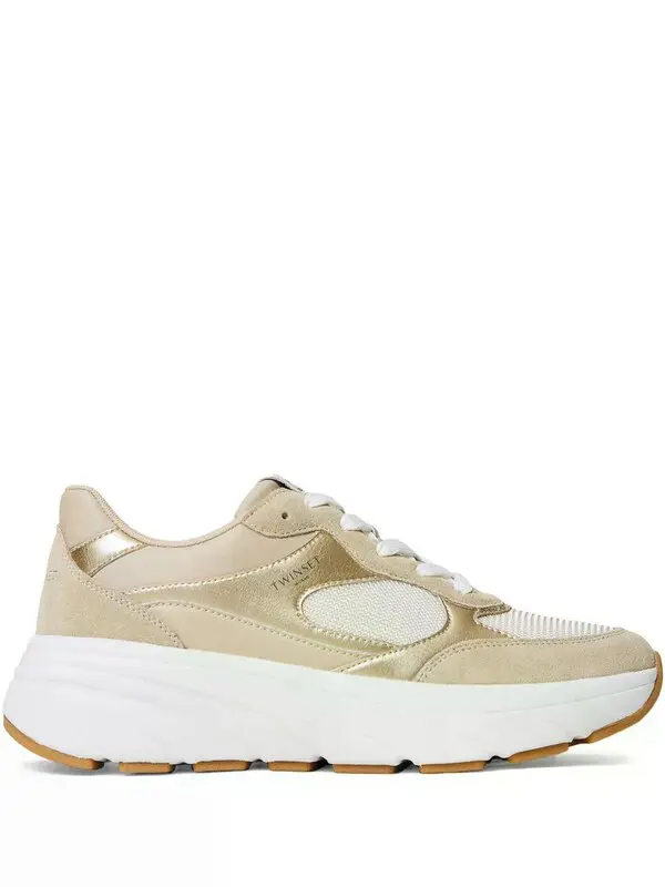 TWINSET Leather Sneakers