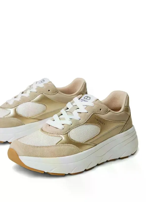 TWINSET Leather Sneakers
