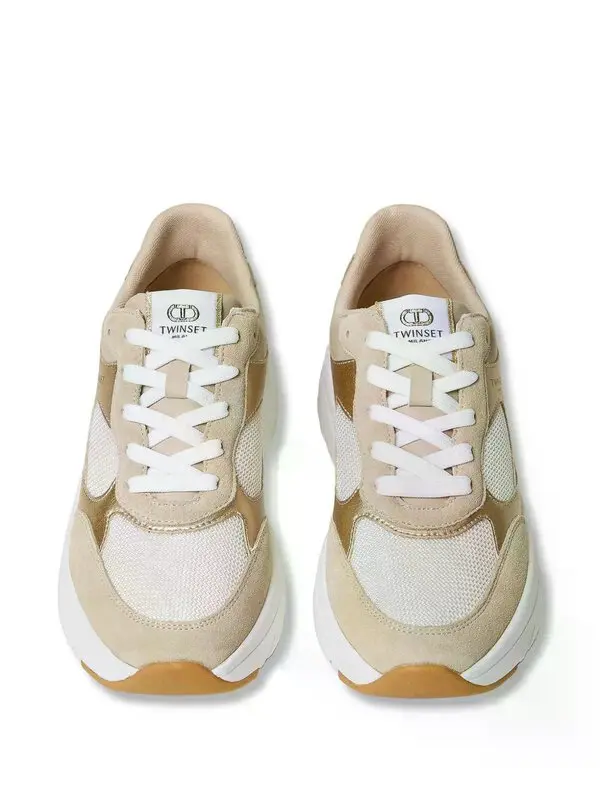 TWINSET Leather Sneakers