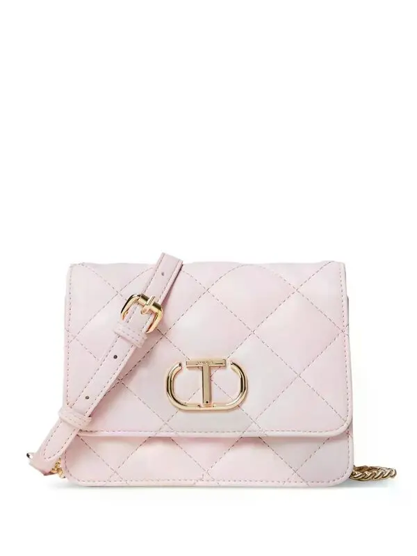 TWINSET Quilted Shoulder Bag - Pink