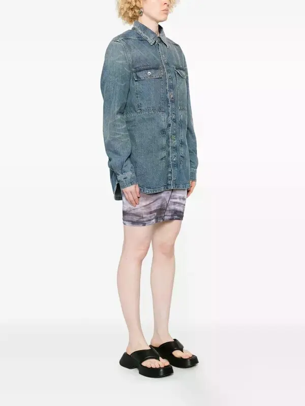 Rick Owens Denim Overshirt