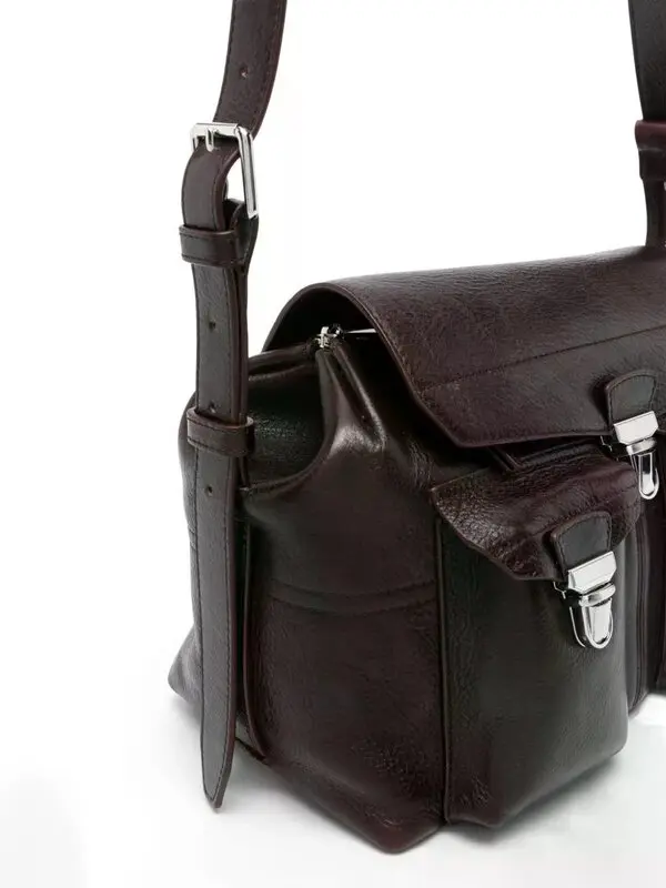 LEMAIRE Medium Gear Crossbody Bag - Brown
