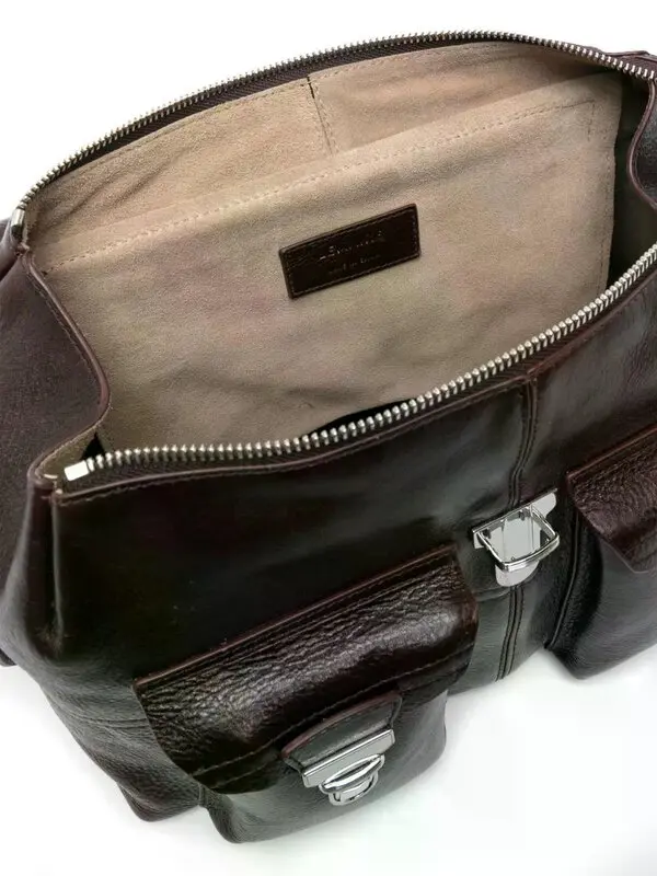 LEMAIRE Medium Gear Crossbody Bag - Brown