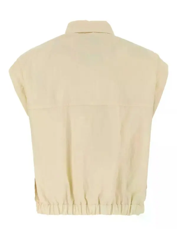 Herno Panelled Vest - Neutrals
