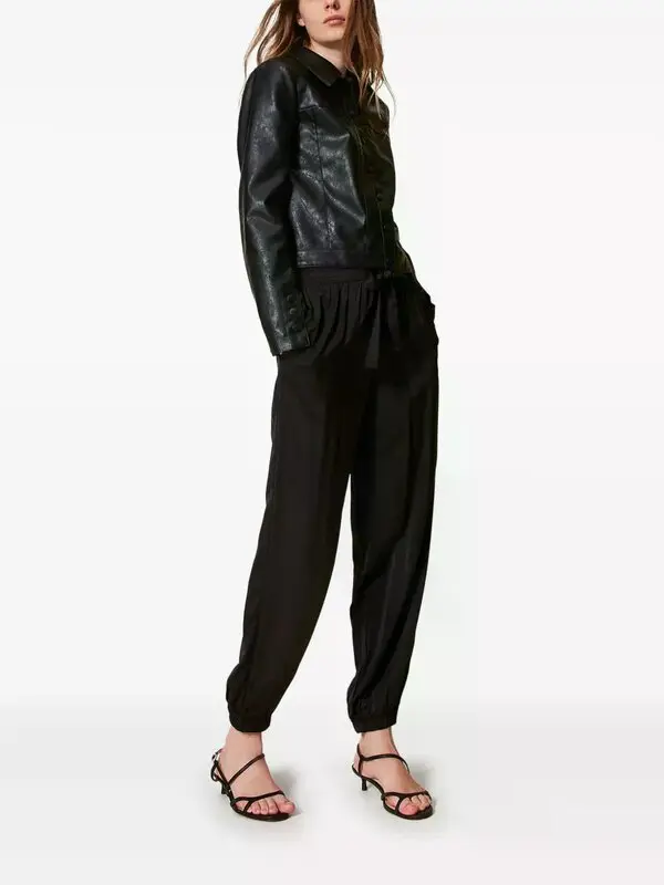 TWINSET Drawstring-waist Trousers