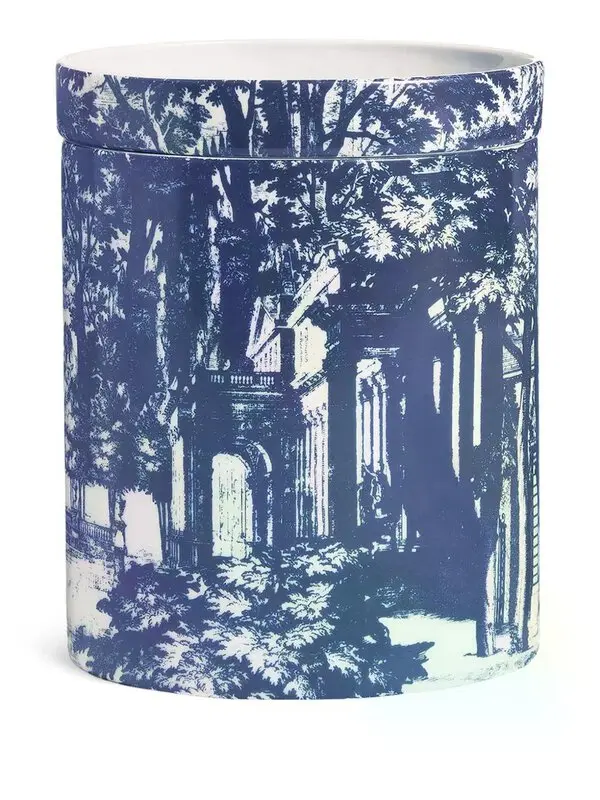FORNASETTI Nel Mentre Giardino Settecentesco Giardino Segreto Candle - Blue