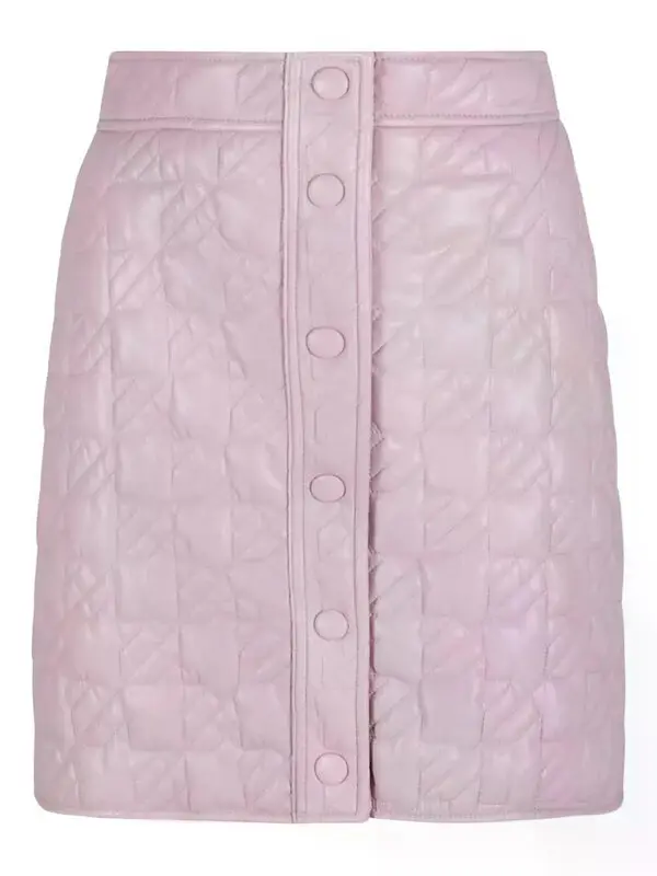 MSGM Quilted Mini Skirt