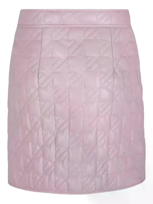 MSGM Quilted Mini Skirt