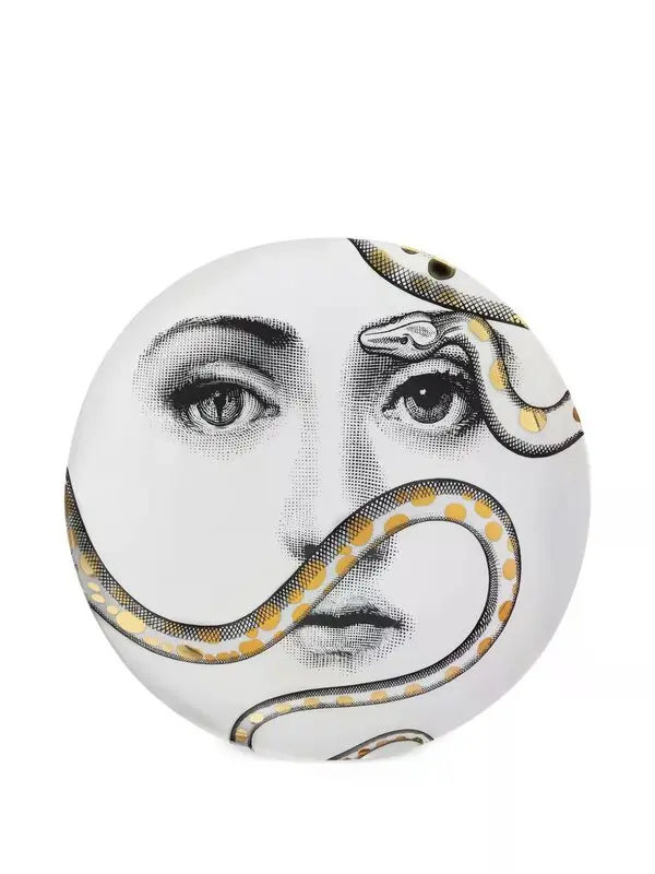 FORNASETTI Tema E Variazioni N.409 Round Box - White