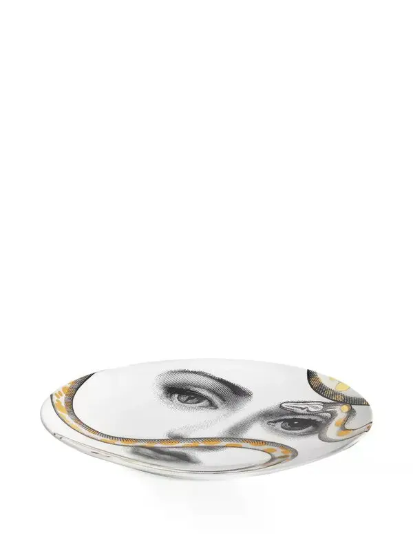 FORNASETTI Tema E Variazioni N.409 Round Box - White