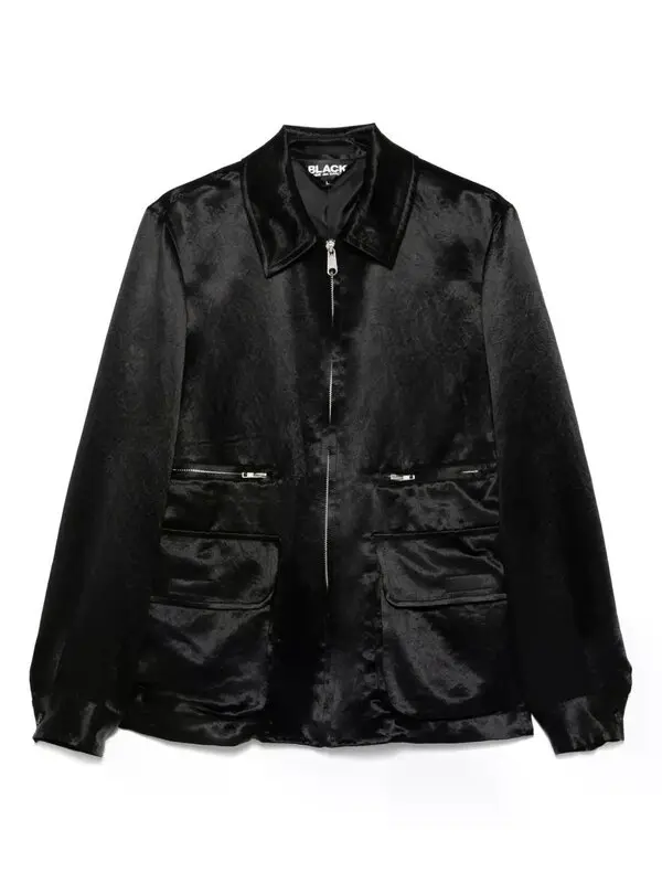 BLACK COMME DES GARÇONS Satin Jacket