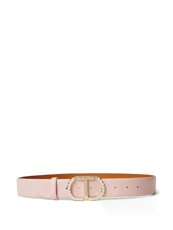 TWINSET Oval T-buckle Belt - Pink