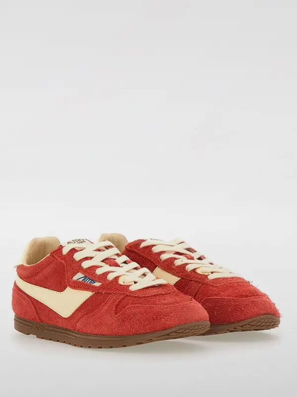 AUTRY Lace Up Sneakers - Red