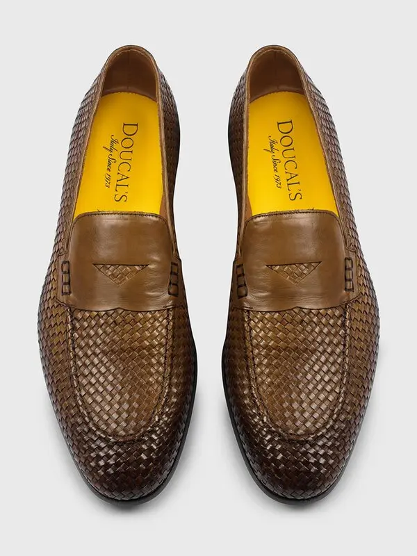 DOUCAL'S Woven Loafers - Leather