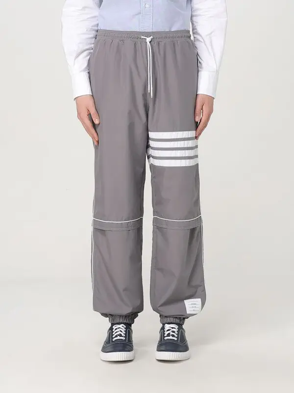 Thom Browne Four-bar Track Pants - Grey