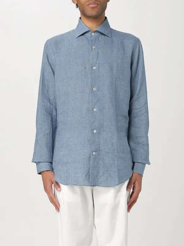 Eleventy Shirt - Gnawed Blue