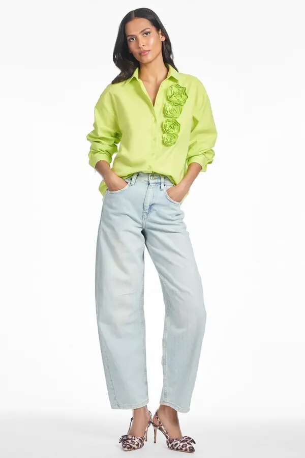 Sachin & Babi Dolly Top - Peridot