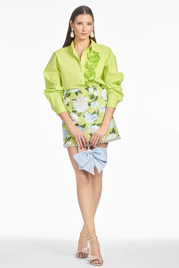 Sachin & Babi Dolly Top - Peridot