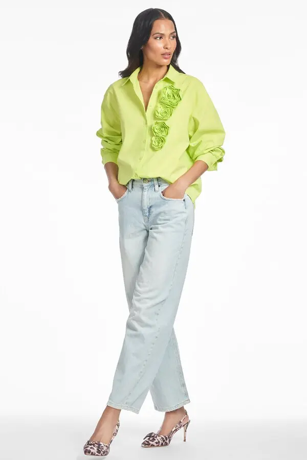 Sachin & Babi Dolly Top - Peridot