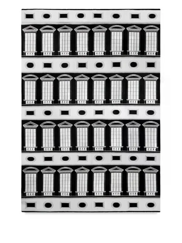 FORNASETTI Architettura Plaid Throw