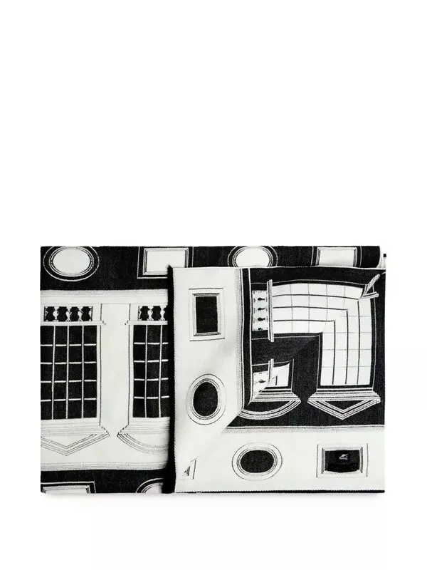 FORNASETTI Architettura Plaid Throw