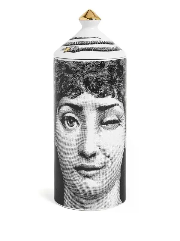 FORNASETTI Talvolta Mascherina Decor Frutto Proibito Room Spray - Black