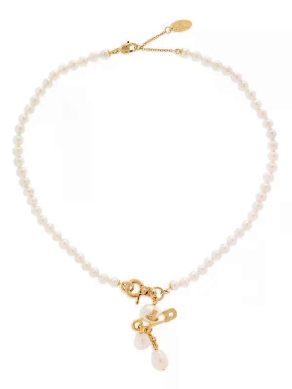 VIVIENNE WESTWOOD Small Claude Necklace - Gold