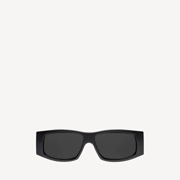 Balenciaga Led Rectangle Sunglasses - Black