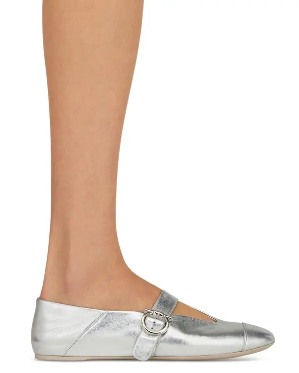 FERRAGAMO Giancini Ballet Flats