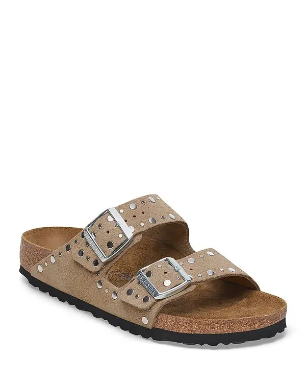 BIRKENSTOCK Arizona Rivet Sandals - Beige