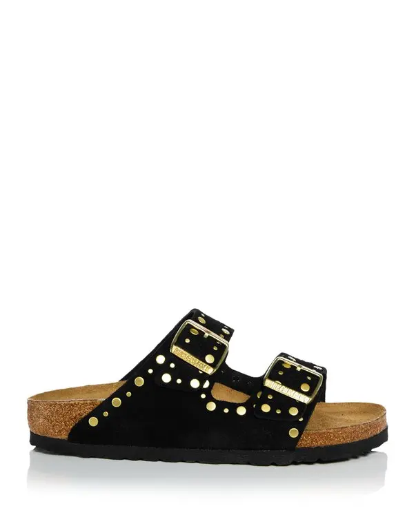 BIRKENSTOCK Arizona Rivet Sandals - Black