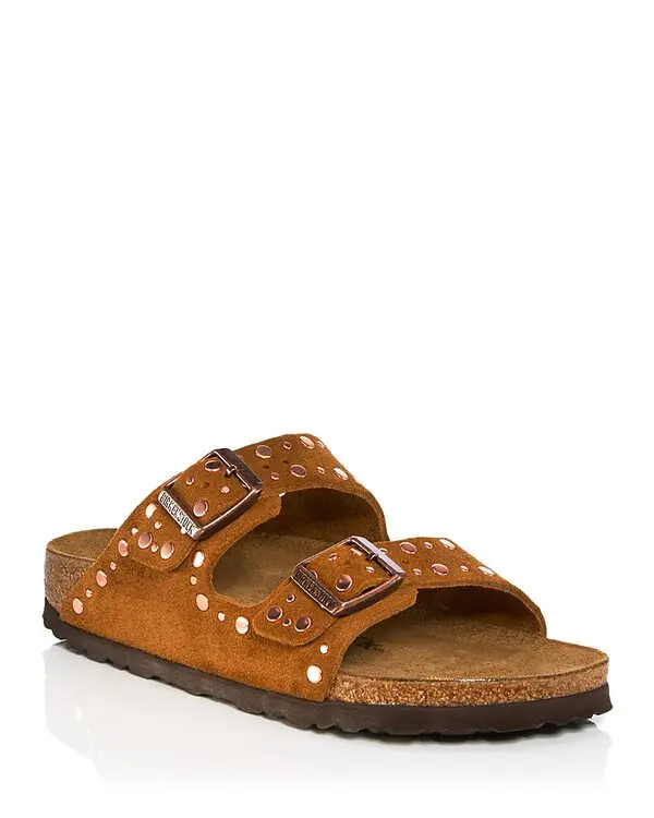 BIRKENSTOCK Arizona Rivet Sandals - Mink