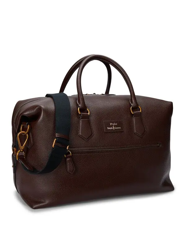 Polo Ralph Lauren Pebbled Leather Duffle