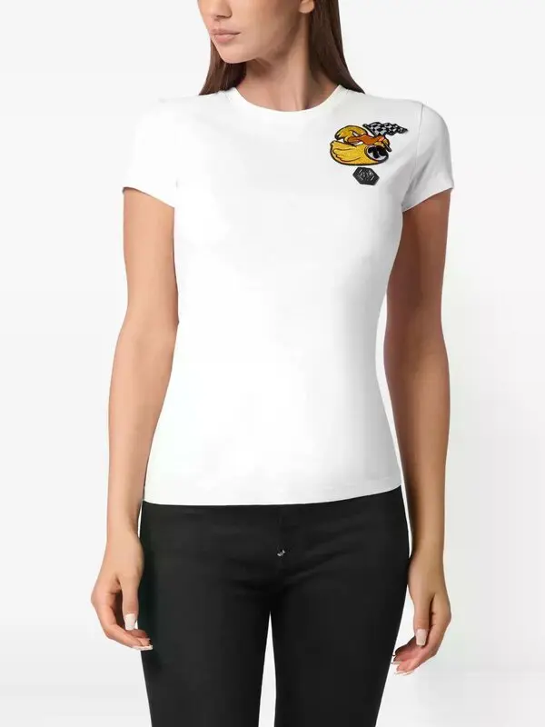 Philipp Plein Cotton T-shirt - White