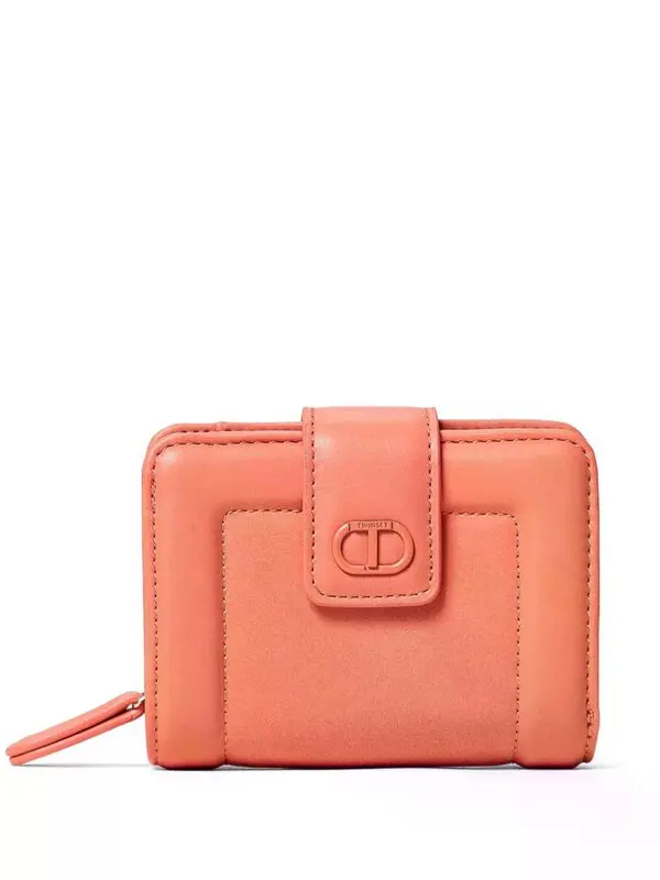 TWINSET Oval T Wallet - Orange
