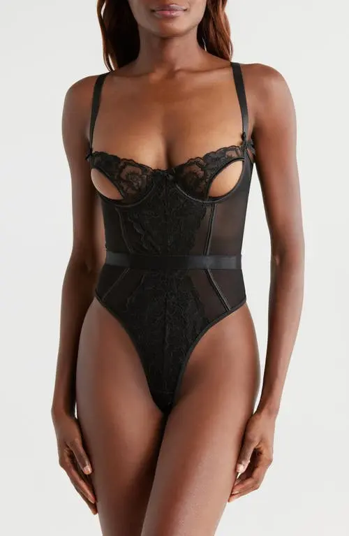 KILO BRAVA Cutout Underwire Teddy