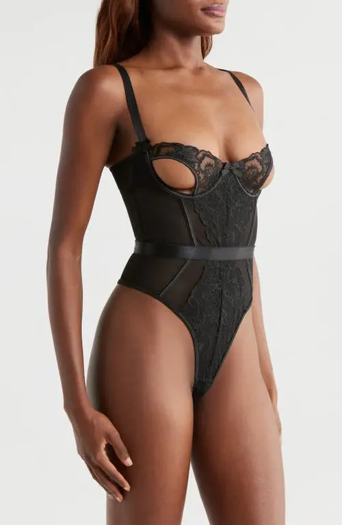 KILO BRAVA Cutout Underwire Teddy
