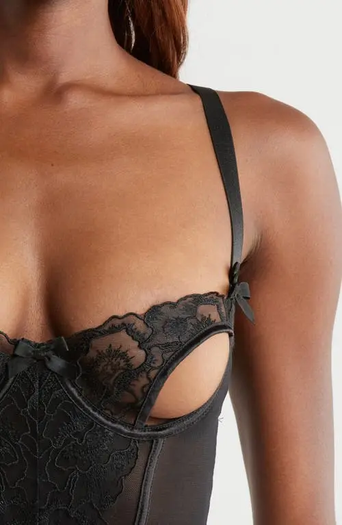 KILO BRAVA Cutout Underwire Teddy