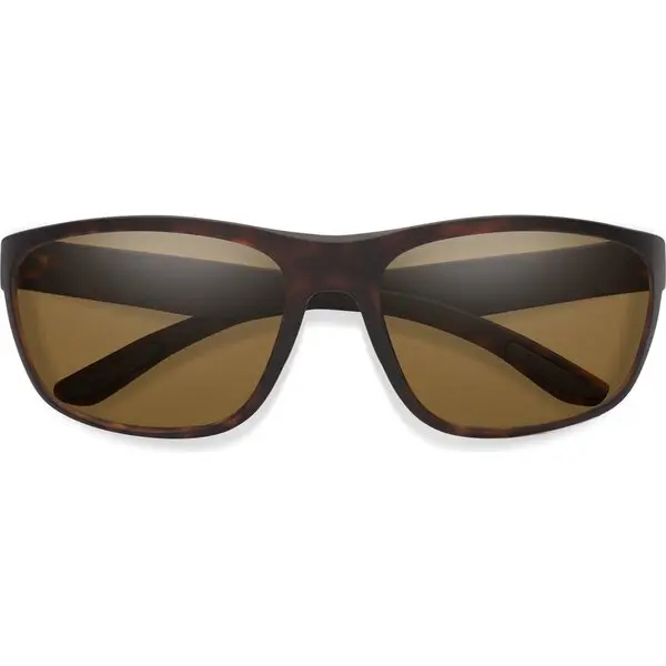 SMITH Redding 62mm Chromapop™ Polarized Square Sunglasses - Tortoise / Chromapop Brown