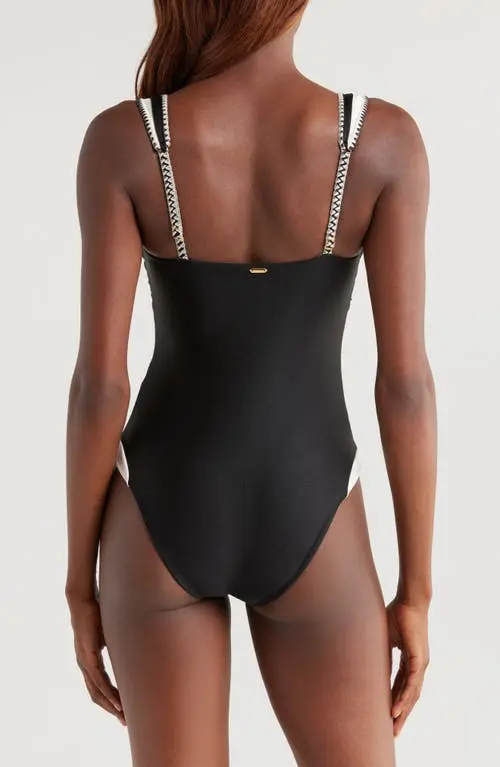 BOAMAR Carla Notched One-piece Swimsuit