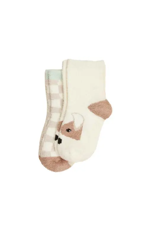 WARMIES Puppy Crew Sock Set - Multi Color
