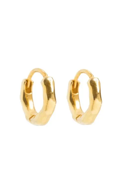 FREYA ROSE Huggies Earrings - Gold