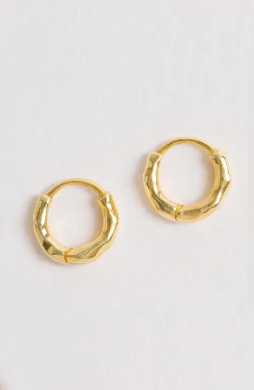 FREYA ROSE Huggies Earrings - Gold