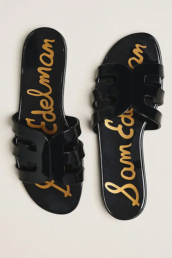 Sam Edelman Bay Jelly Sandals - Black