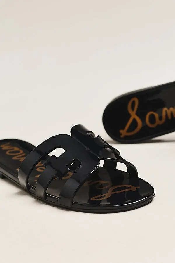 Sam Edelman Bay Jelly Sandals - Black